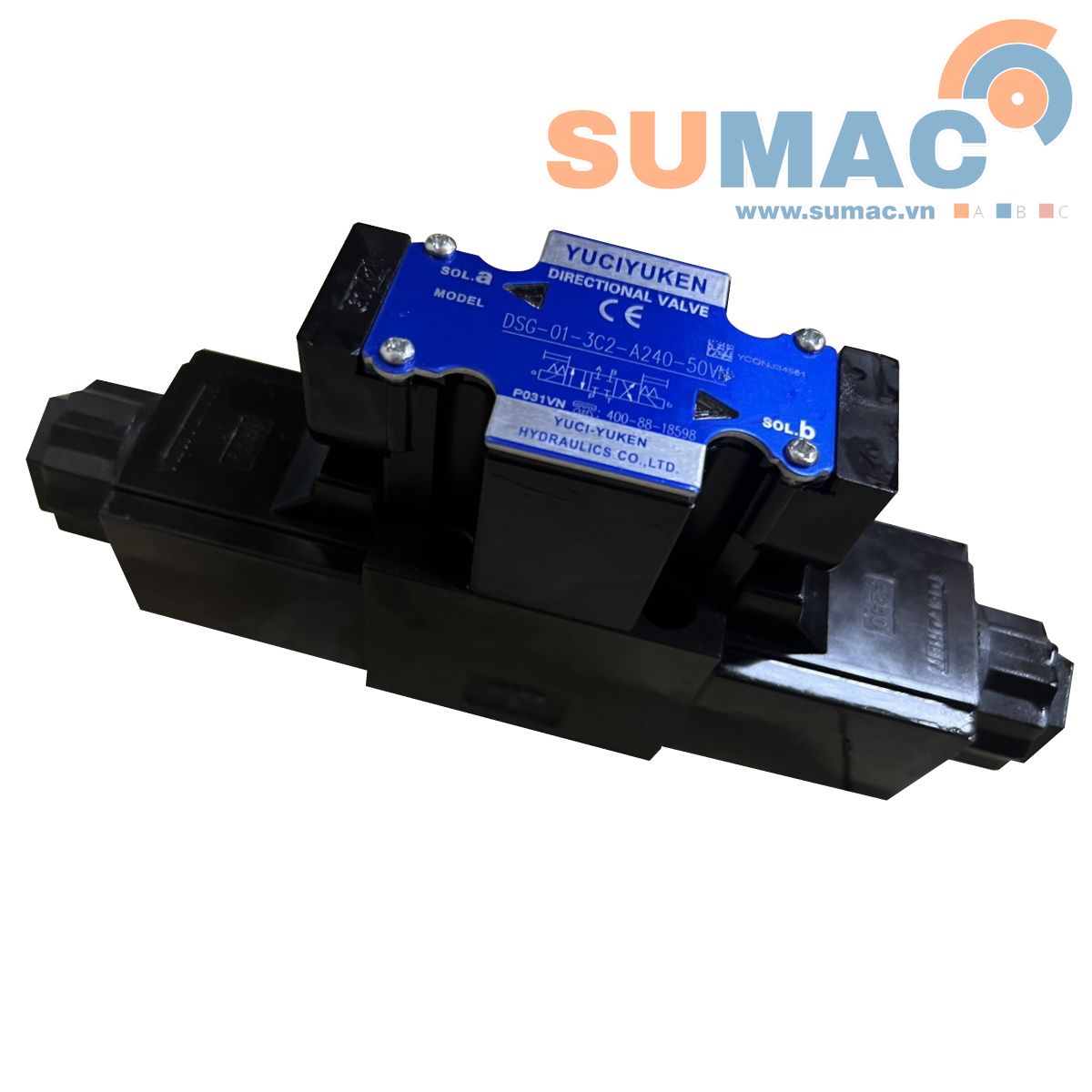 Van thủy lực YUKEN DSG-01-3C2-A220-50 - Soft Shift Valve